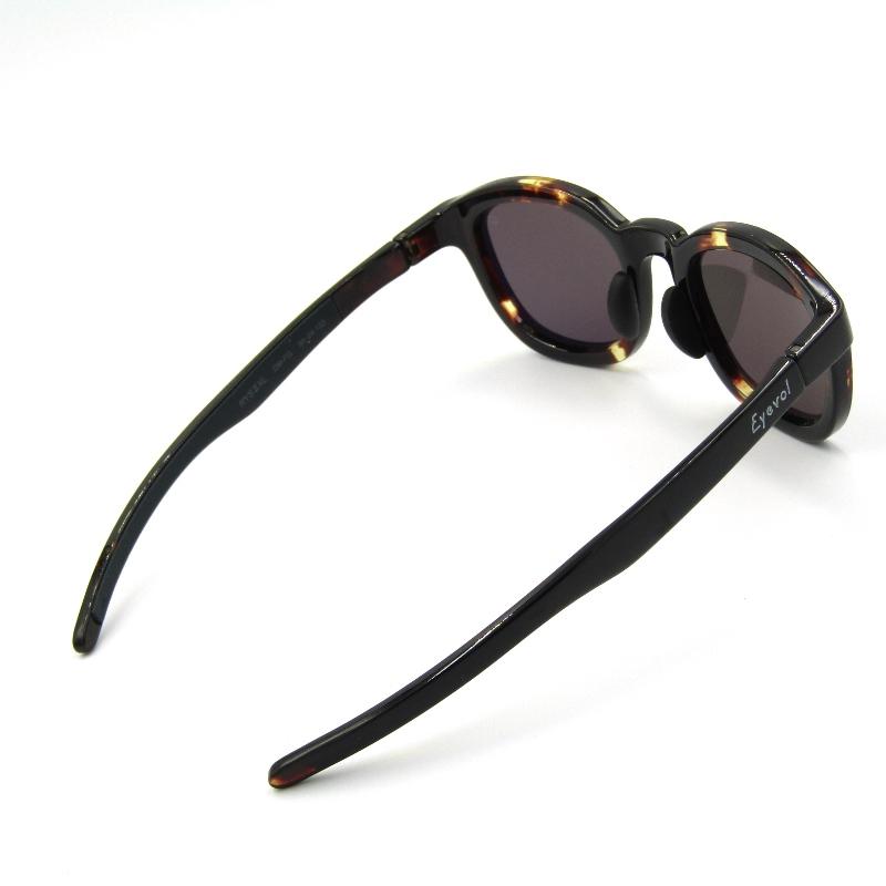 未使用 Eyevol アイヴォル サングラス RYS II XL DM-FG-DK.GRY ライズ2XL スクエア/ウェリントン 日本製 デミ/フォレストグレー 50016628 ...