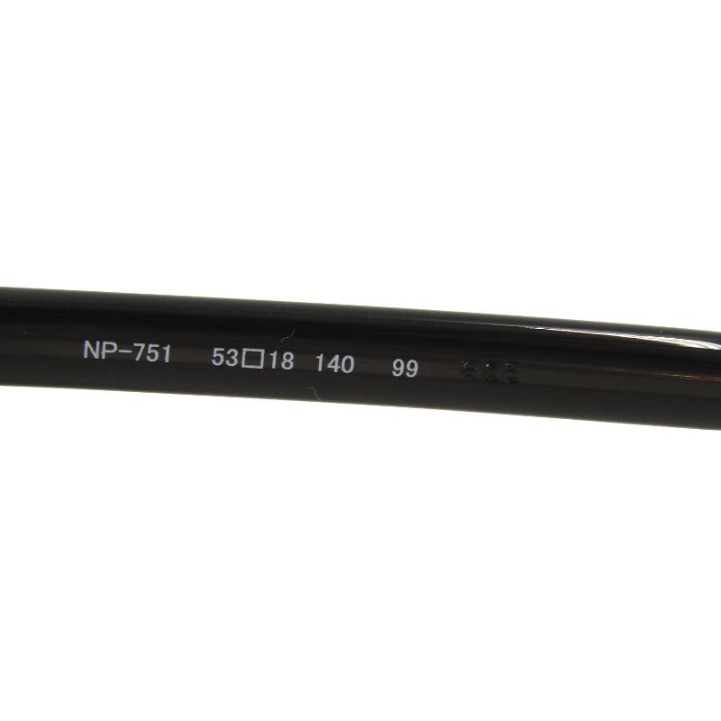 999.9（アイウェア） 美品 999.9 フォーナインズ メガネフレーム NP-751 23SS スクエア 日本製 99 クリアブラック 50016761 : クラシック - 通販 ...