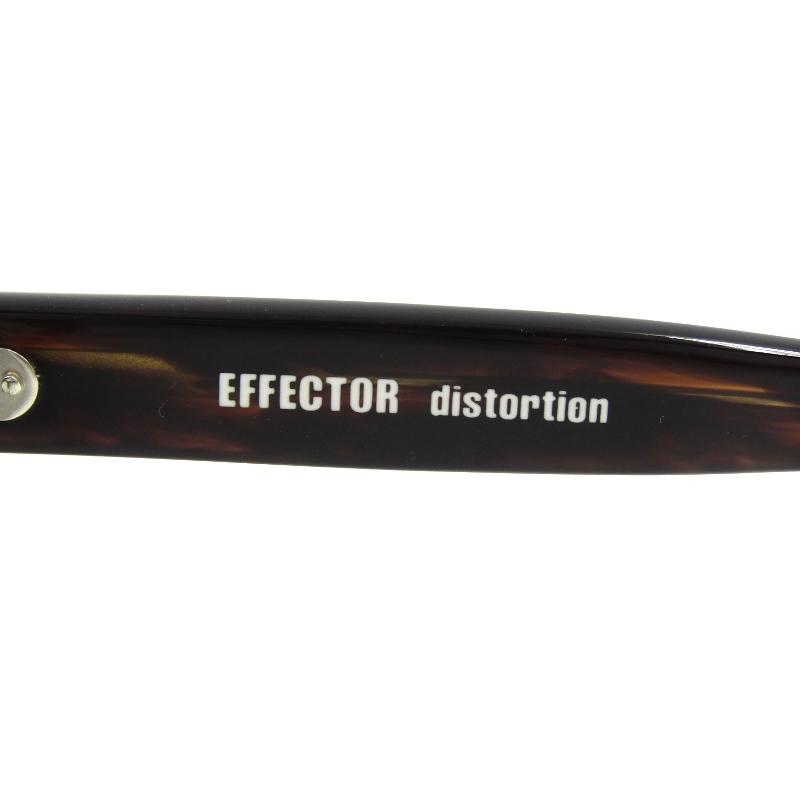 EFFECTOR 未使用 エフェクター サングラス distortion ディストーション ウェリントン 8mm生地 日本製 CO コニャック 50016852 : クラシック - 通販 ...