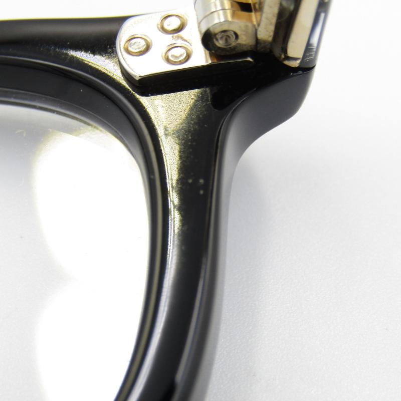 未使用 EYEVAN アイヴァン メガネフレーム Sadler 45 サドラー パリジャン 日本製 PBK ピアノブラック 50016903 ...