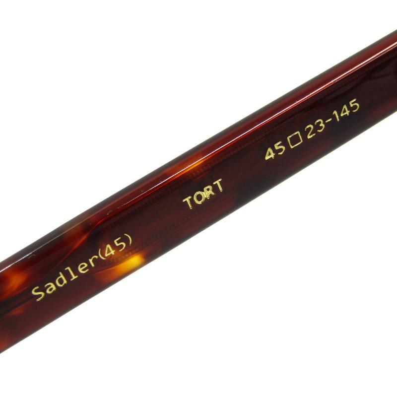 未使用 EYEVAN アイヴァン メガネフレーム Sadler 45 サドラー パリジャン 日本製 TORT トートイズ 50016904 ...