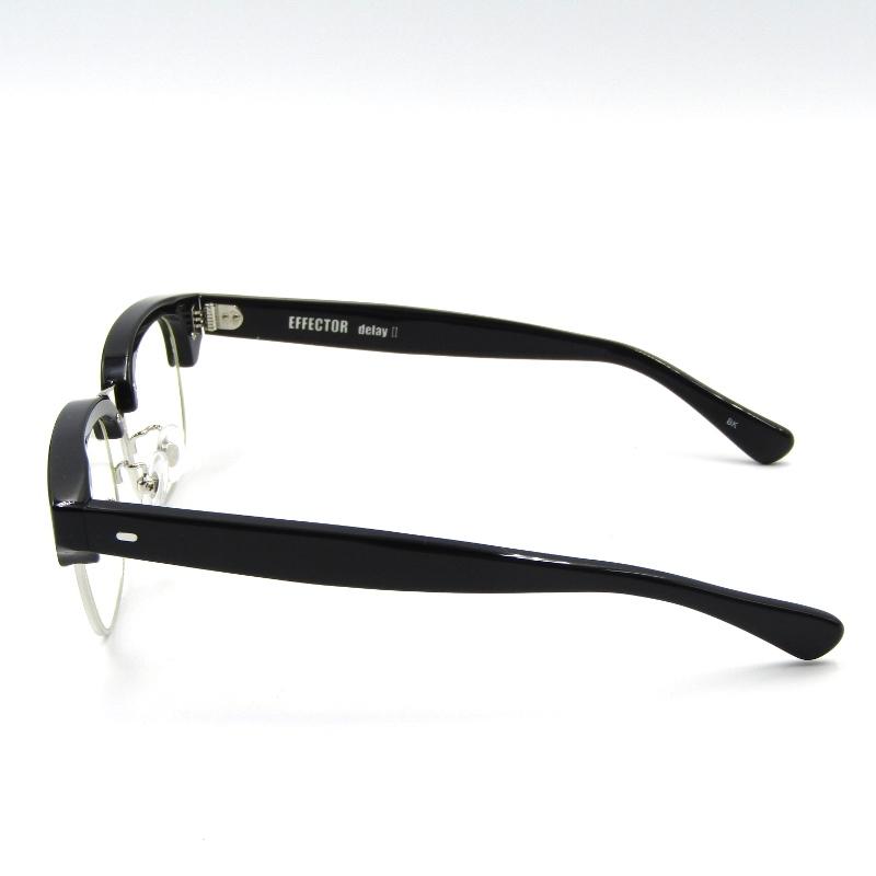 EFFECTOR 未使用 エフェクター サングラス delay II ディレイ2 サーモント ブロウ 8mm生地 日本製 ブラック 黒 50016986 : クラシック - 通販 ...