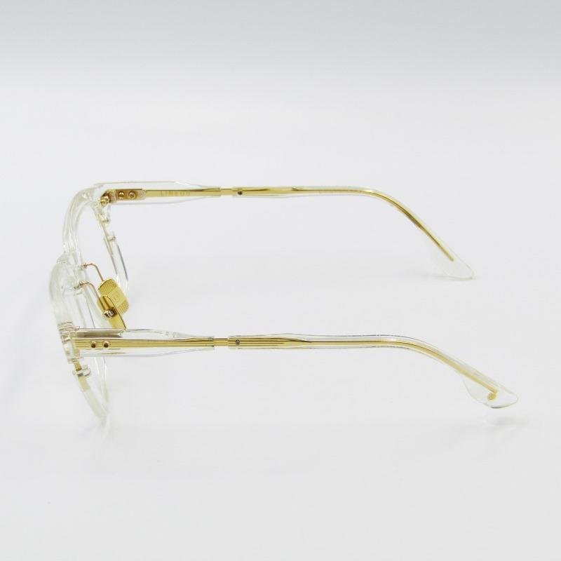 Dita DITA ディータ メガネフレーム LINEUS DTX702-A-03AF リネウス ASIAN FIT 日本製 CRY-GLD クリスタル/イエローゴールド 50017103 ...