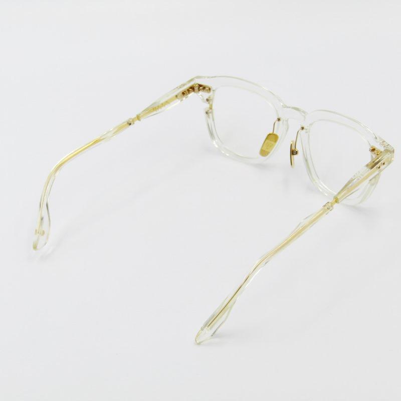 Dita DITA ディータ メガネフレーム LINEUS DTX702-A-03AF リネウス ASIAN FIT 日本製 CRY-GLD クリスタル/イエローゴールド 50017103 ...