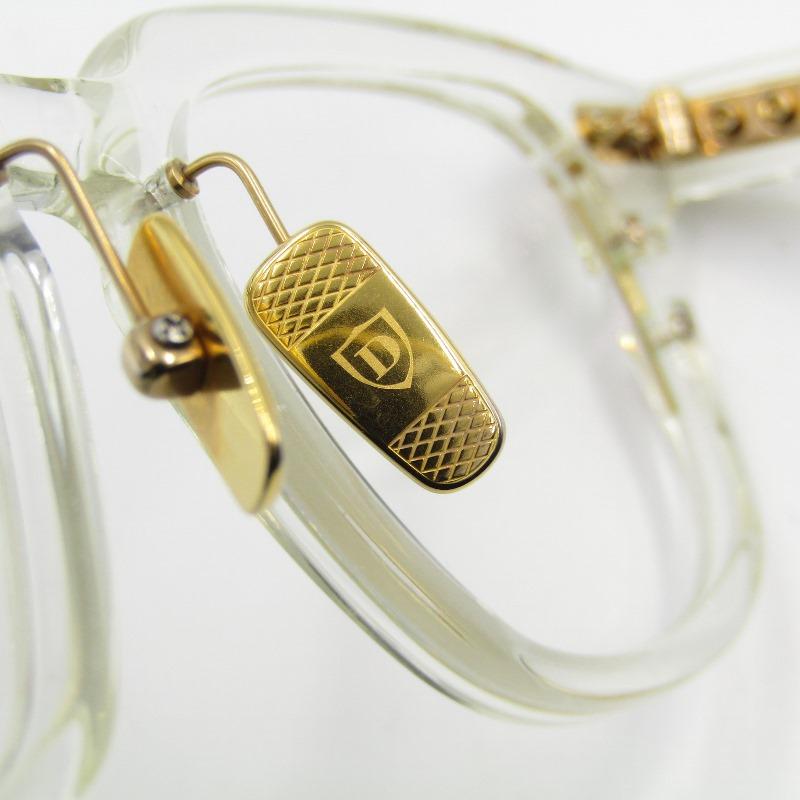 Dita DITA ディータ メガネフレーム LINEUS DTX702-A-03AF リネウス ASIAN FIT 日本製 CRY-GLD クリスタル/イエローゴールド 50017103 ...
