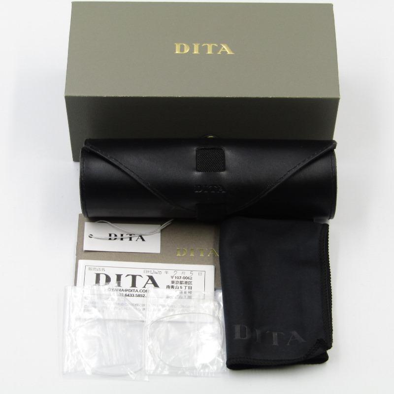 Dita DITA ディータ メガネフレーム LINEUS DTX702-A-03AF リネウス ASIAN FIT 日本製 CRY-GLD クリスタル/イエローゴールド 50017103 ...