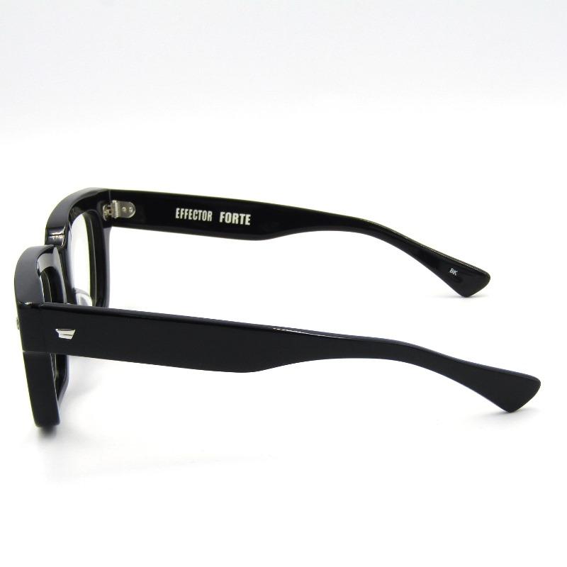未使用 EFFECTOR エフェクター サングラス FORTE フォルテ スクエア 8mm生地 日本製 ブラック 黒 50017327 : 50017327 : クラシック - 通販 ...