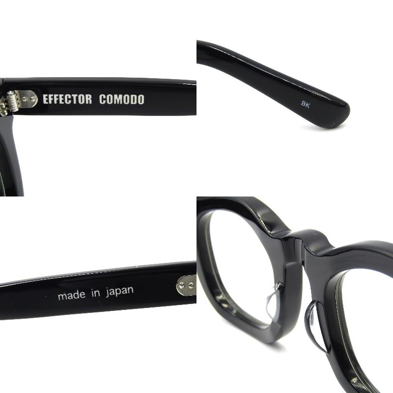 EFFECTOR 未使用 エフェクター サングラス COMODO コモド スクエア 8mm生地 日本製 ブラック 黒 50017329 : クラシック - 通販 - Yahoo!ショッピング