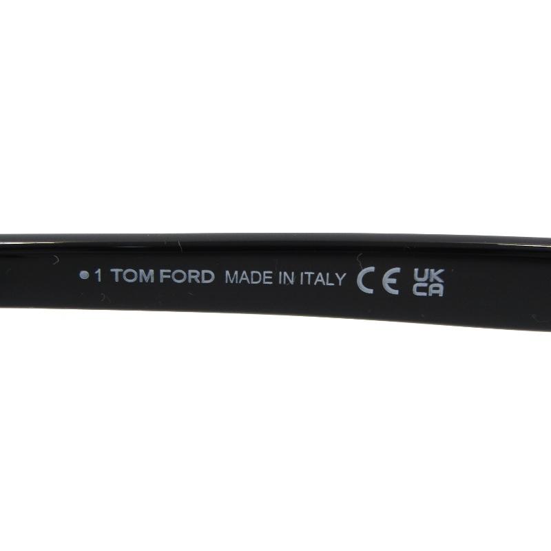 美品 TOM FORD トムフォード メガネフレーム TF5930-D-B ECO 001 スクエア 日本企画 イタリア製 ブラック/ゴールド ...