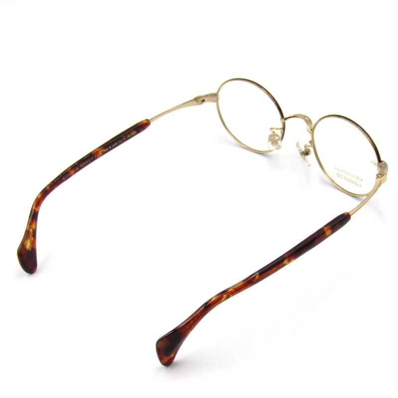 未使用 G4 OLD&NEW ジーフォー オールドアンドニュー メガネフレーム 5675 日本製 セルロイド K24GP G/DM ゴールド/デミ 50017640 : クラシック - 通販 ...