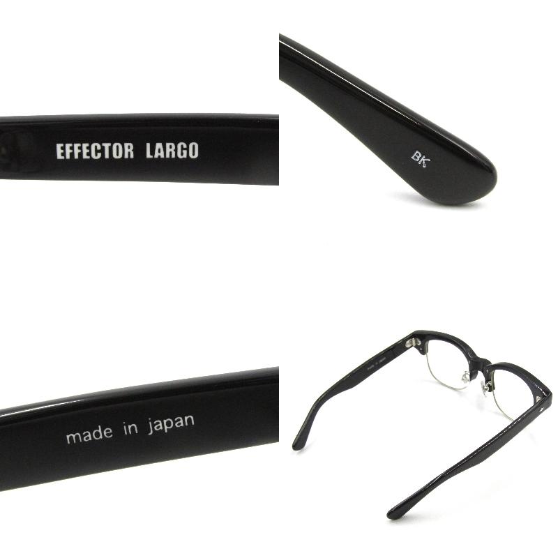 未使用 EFFECTOR エフェクター サングラス LARGO ラルゴ ブロウ 8mm生地厚 日本製 ブラック 黒 50017672 :50017672:クラシック - 通販 - Yahoo ...