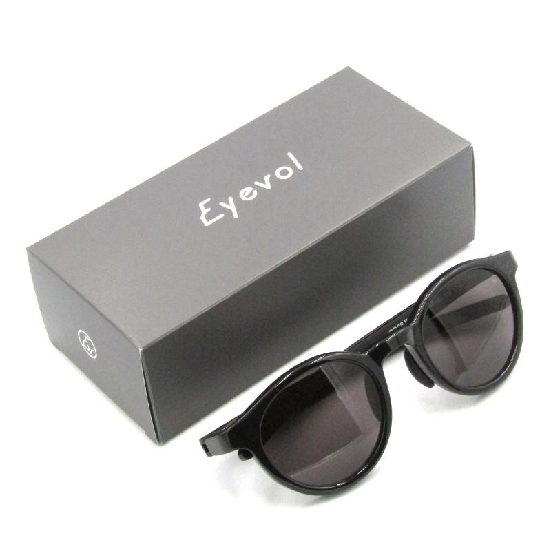 未使用 Eyevol アイヴォル サングラス IOOSS III BK-DG-DK.GRY イオス3 ボストン 日本製 ブラック/ダークグレー 50017763 : クラシック - 通販 ...