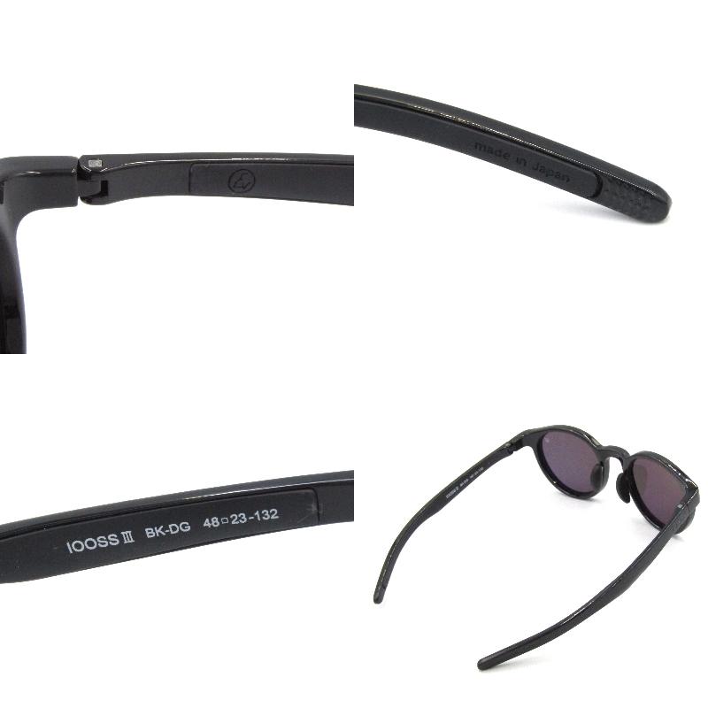 未使用 Eyevol アイヴォル サングラス IOOSS III BK-DG-DK.GRY イオス3 ボストン 日本製 ブラック/ダークグレー 50017763 : クラシック - 通販 ...