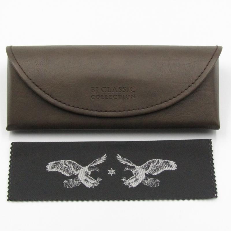 未使用 BJ CLASSIC COLLECTION BJクラシック メガネフレーム COM-548 NT ボスリントン 日本製 C-119-1 クリアオリーブ/ゴールド 50018570 ...