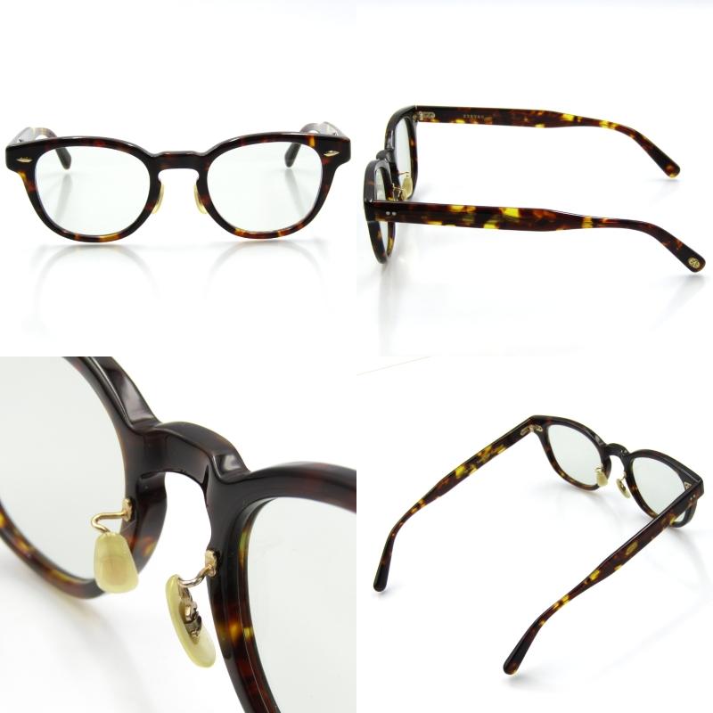 EYEVAN アイヴァン メガネフレーム Webb CP 47 日本製 ウェブ ボスリントン ボストン/ウェリントン TORT トートイズ 50018822 : クラシック - 通販 ...