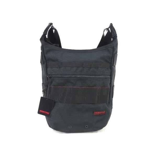 未使用 BRIEFING ブリーフィング DAY TRIPPER デイトリッパー 黒 ブラック ショルダー バッグ BRF032219 鞄 ...
