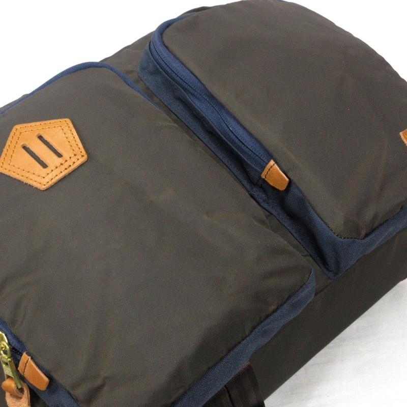 良品 Master Piece マスターピース ショルダーバッグ CUBE キューブ 02772 茶 紺 コーデュラナイロン バッグ 鞄 中古 ...