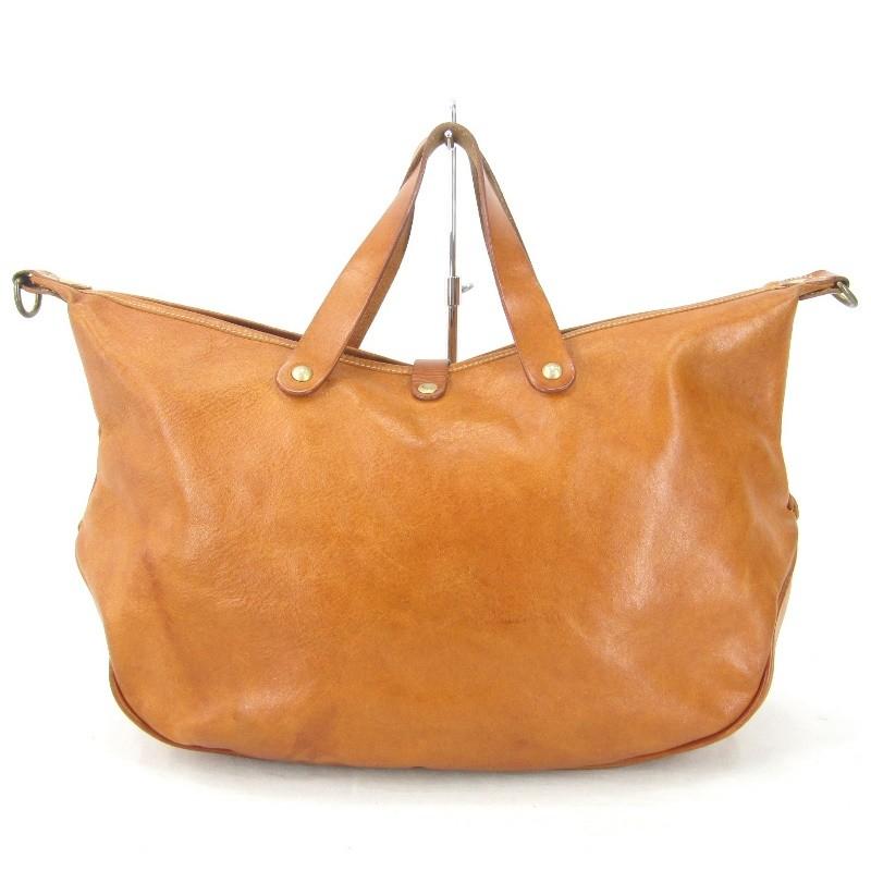 CI-VA チーバ ショルダーバッグ 2WAY 1293 VOLANATO CIVA レザー ハンドバッグ キャメル バッグ 鞄 中古 ...