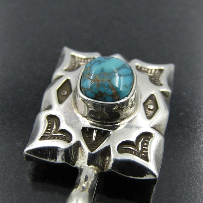 良品 Jennifer Curtis ナバホ族 ペンダント ターコイズ ジェニファーカーティス ネックレストップ インディアンジュエリー 中古 ...