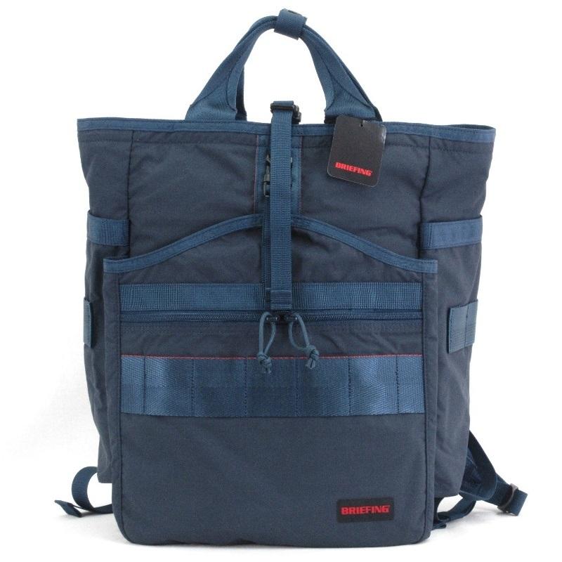 BRIEFING 未使用 ブリーフィング GYM PACK MW ジムパック バックパック リュックサック BRA201P06 ネイビー 紺 ...