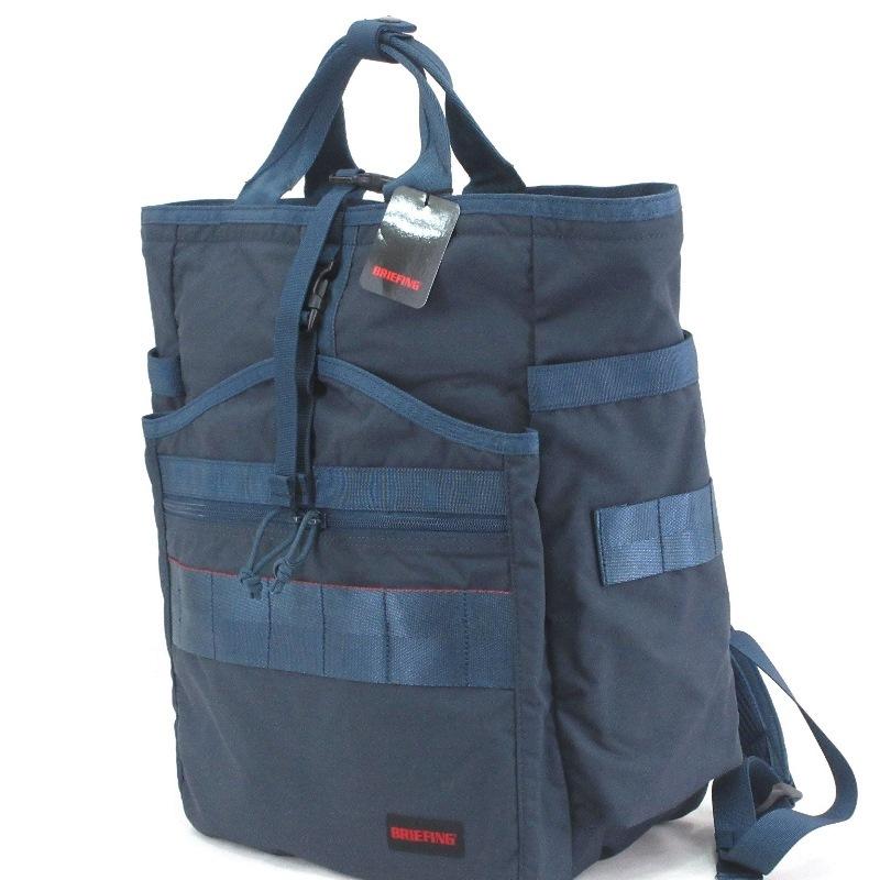 BRIEFING 未使用 ブリーフィング GYM PACK MW ジムパック バックパック リュックサック BRA201P06 ネイビー 紺 ...