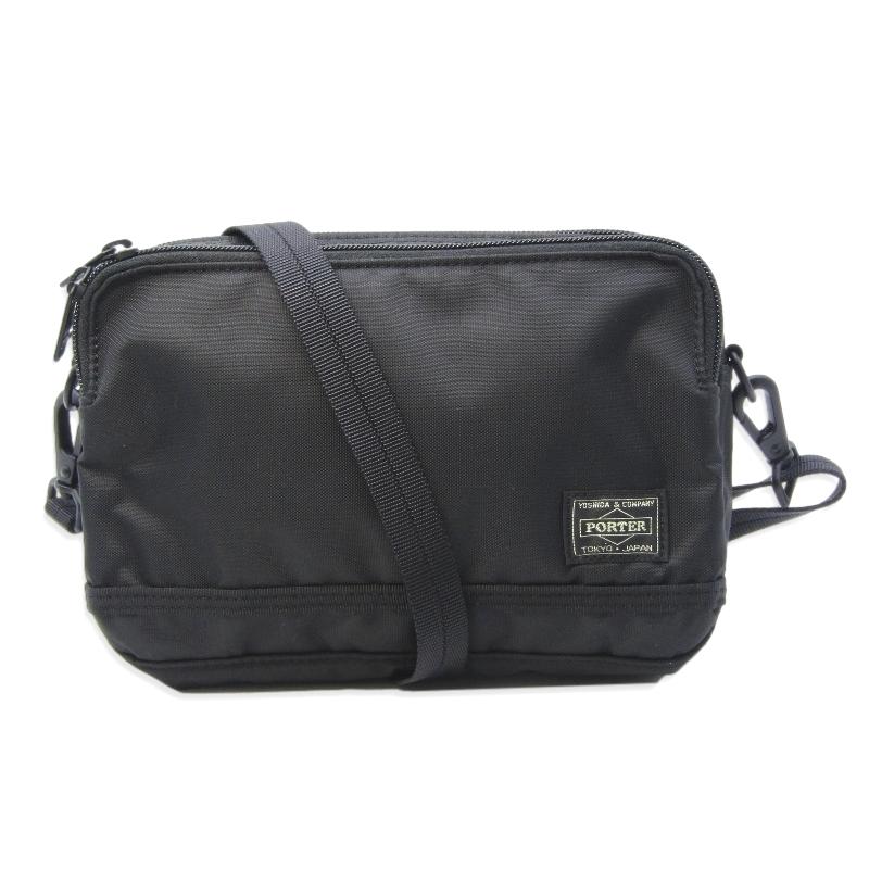PORTER 美品 ポーター ショルダーバッグ FLASH 689-05940 フラッシュ ナイロン ポーチ 吉田カバン ブラック 黒 61000142 : クラシック - 通販 ...