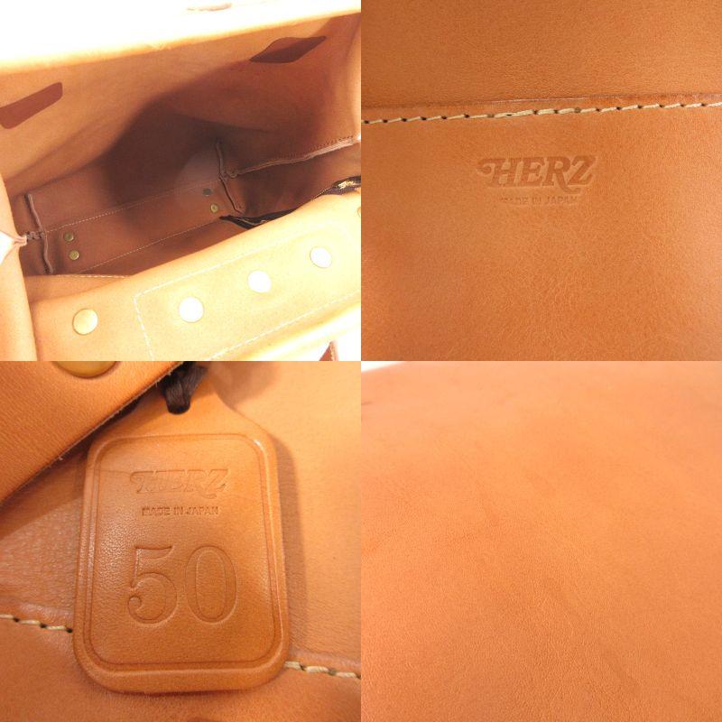 HERZ ヘルツ ラックスリュック R-143 Wサイズ レザー リュック がま口 Lax Ruck キャメル 61000258 : クラシック - 通販 - Yahoo!ショッピング