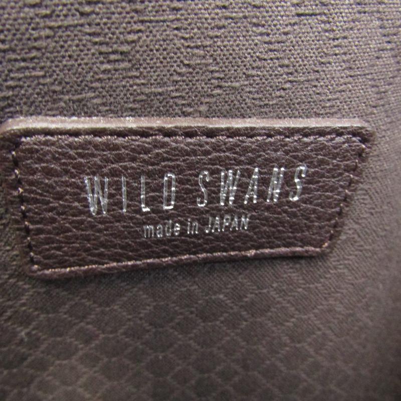 WILDSWANS ワイルドスワンズ ドキュメントケース ASSISTANT A4 レザー クラッチバッグ セカンドバッグ ブラウン 61000307 : 61000307 : クラシック ...
