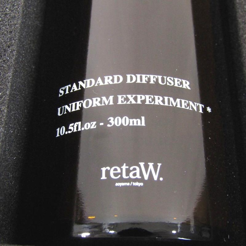 uniform experiment 未使用 × retaW ユニフォームエクスペリメント リトゥ STANDARD DIFFUSER UE-190119 ブラウン 61000322 ...