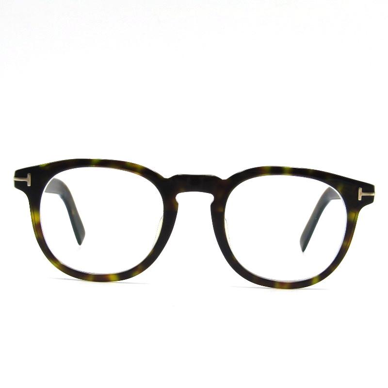 TOM FORD トムフォード メガネフレーム TF5629-F-B スクエア フルフィット イタリア製 052 ダークハバナ 度入り ...