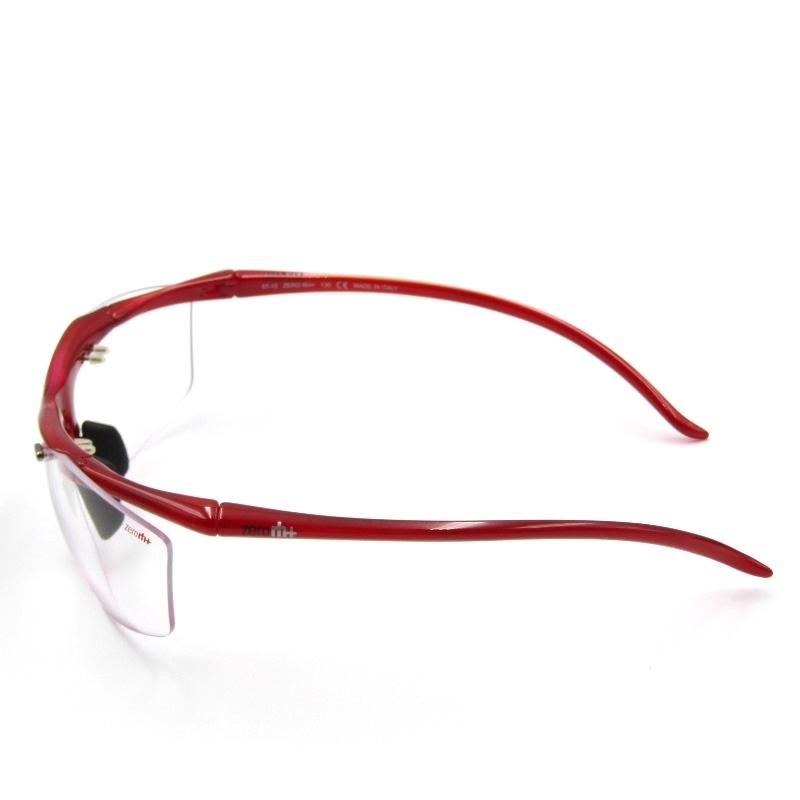 未使用 zerorh＋ ゼロアールエイチプラス メガネフレーム RH-688 NEW LUX ハーフリム ブロウ スポーツグラス 02 クリアレッド 61001753 : クラシック - 通販 ...