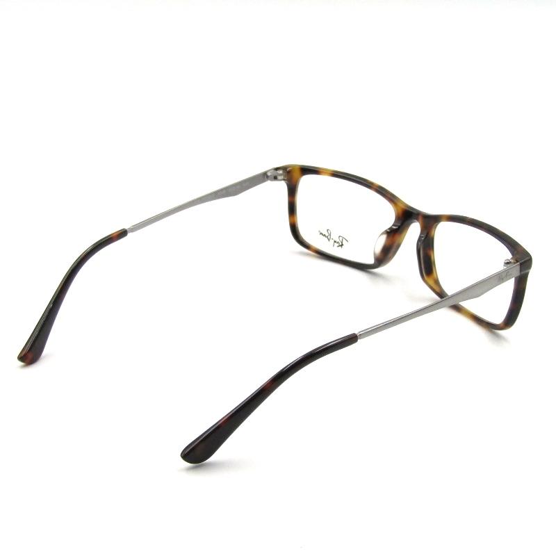 美品 Ray-Ban レイバン メガネフレーム RB5312D RX5312D スクエア コンビ 中国製 5248 トータス/ガンメタル ...