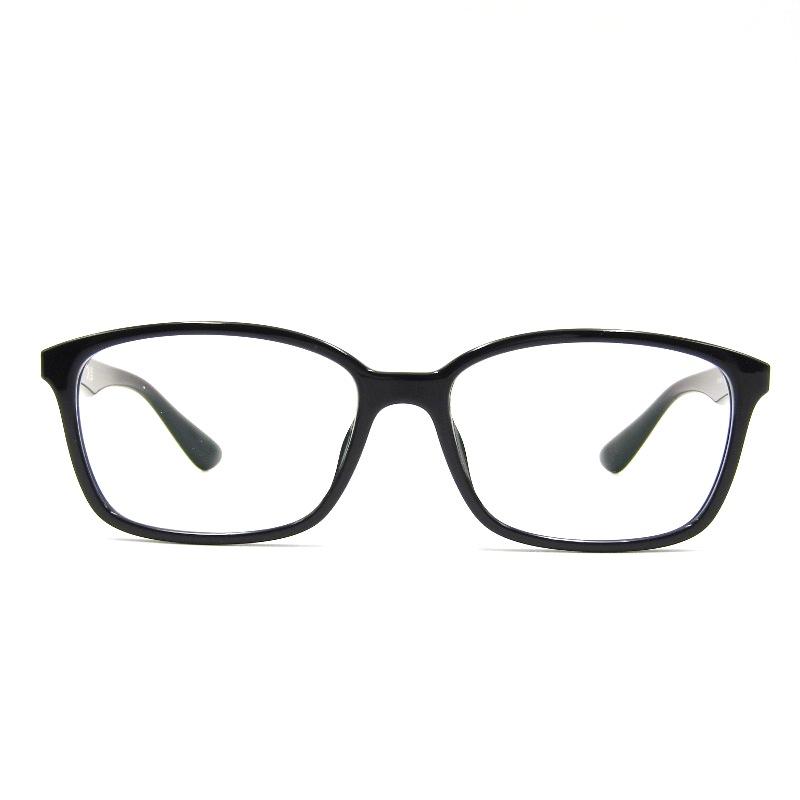 Ray-Ban 美品 レイバン メガネフレーム RB7094 RX7094D スクエア フルフィット 2000 ブラック 61002166 ...