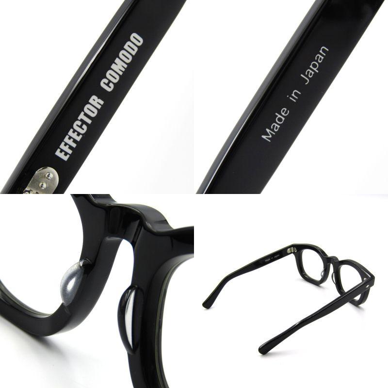 EFFECTOR 未使用 エフェクター サングラス COMODO 日本製 コモド スクエア 8mm生地 BK 61002315 : クラシック - 通販 - Yahoo!ショッピング