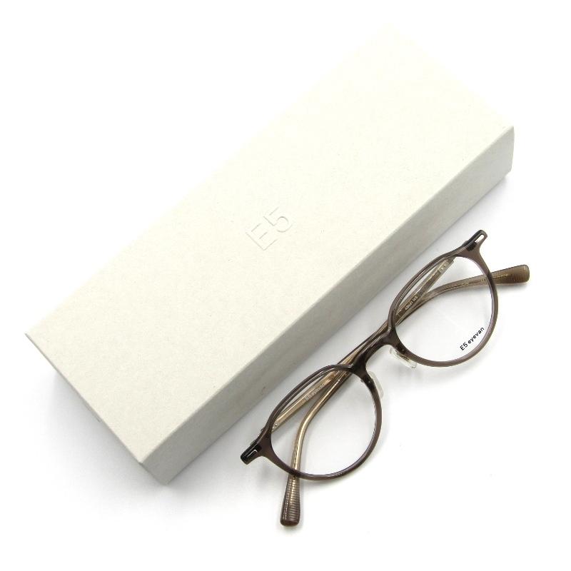 未使用 E5 eyevan イーファイブ アイヴァン メガネフレーム p10 日本製 クラウンパント SB/WG 61002392 : クラシック - 通販 - Yahoo!ショッピング