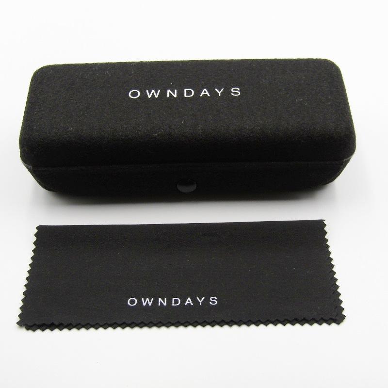 OWNDAYS オンデーズ メガネフレーム 千一作 第十一作 度入り 日本製 SENICHI11 ボストン セルロイド C1 ブラック 61002668 : クラシック - 通販 ...