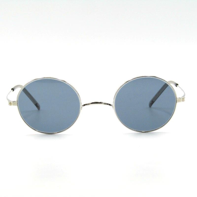 未使用 STEADY ステディ サングラス STD-10 日本製 ラウンド 一山ブリッジ C-2 SILVER 61002753 : クラシック - 通販 - Yahoo!ショッピング