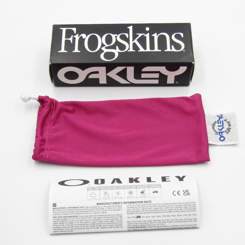 OAKLEY（オークリー） 美品 サングラス OO9245-6354 Frogskins A USA製