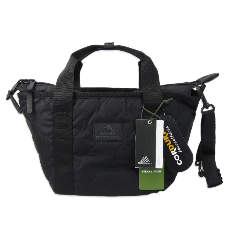 GREGORY 未使用 グレゴリー ボートトートS 08J C9423 FREAK'S STORE別注 BOAT TOTE S QUILT 138631 7668 CORDURA ブラック 黒 ...