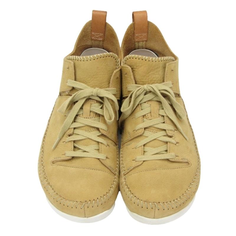 Clarks クラークス Trigenic Flex 13285 トライジェニックフレックス ベージュ 27cm 箱付スニーカー 中古 ...
