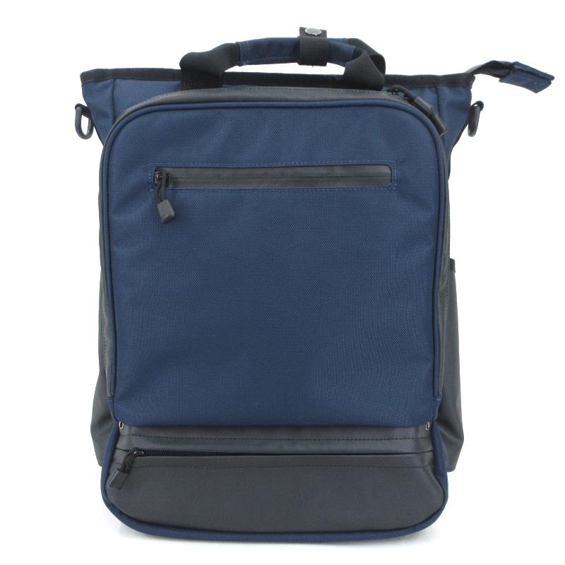 未使用 NOMADIC ノーマディック トートバッグ RS-05 3WAY ビジカジ リュック バックパック ショルダーバッグ ネイビー 紺 バッグ 中古 65000351 : クラシック ...