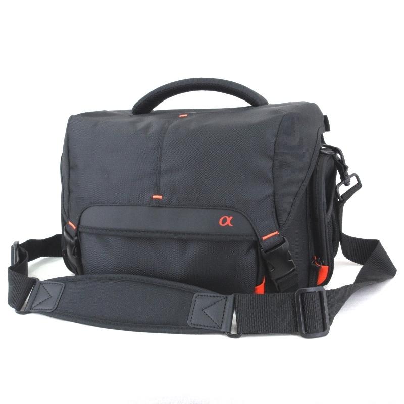 良品 SONY ソニー カメラバッグ LCS-SC21 ソフトキャリングケース ブラック 黒 バッグ 鞄 中古 65001141 ...