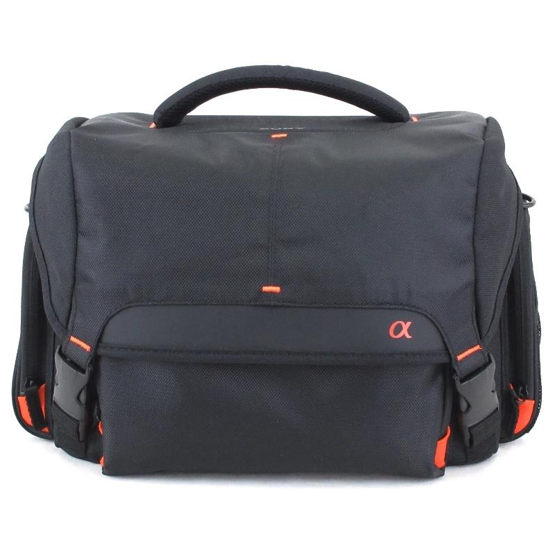 良品 SONY ソニー カメラバッグ LCS-SC21 ソフトキャリングケース ブラック 黒 バッグ 鞄 中古 65001141 : ...