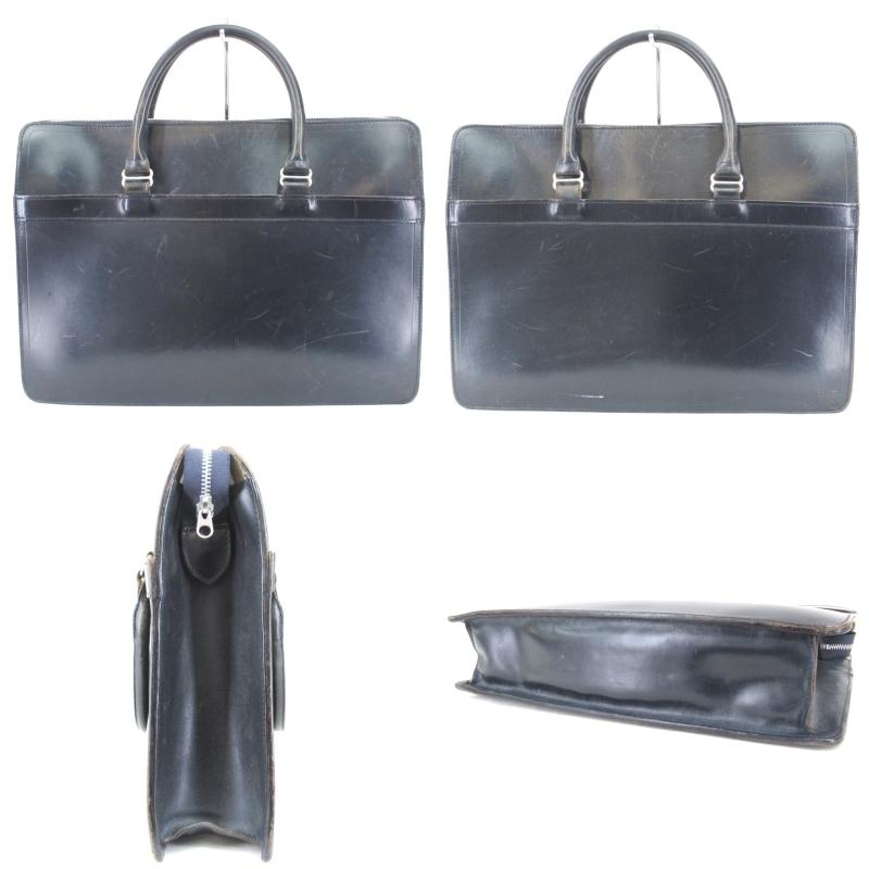 Whitehouse Cox ホワイトハウスコックス ブリーフケース L9892 BRIDLE ブライドルレザー ビジネスバッグ ネイビー 紺 ...