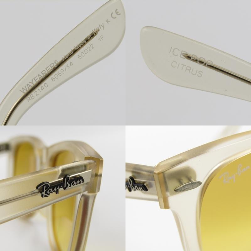 Ray-Ban レイバン サングラス RB2140 WAYFARER ICE POP CITRUS Ray-Ban レイバン サングラス RB2140 WAYFARER ICE POP CITRUS