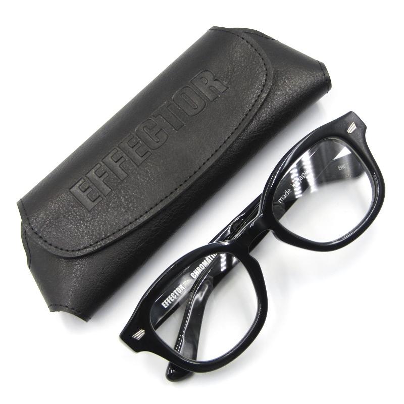 EFFECTOR 未使用 エフェクター サングラス CHROMATIC クロマティック ウェリントン 8mm生地 日本製 ブラック 黒 65003271 : クラシック - 通販 ...