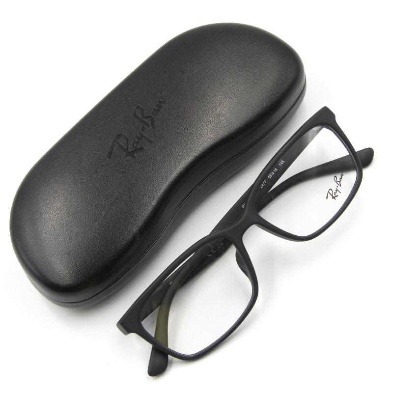 Ray-Ban 未使用 レイバン メガネフレーム RB5319D 2477 RX5319Dスクエア アジアンフィット マットブラック ...