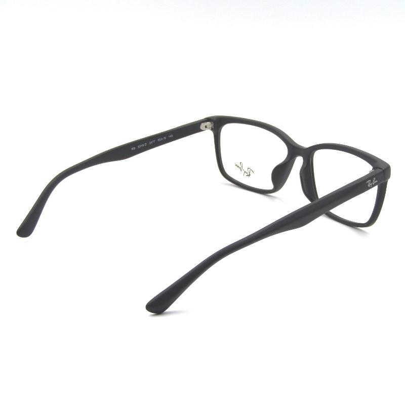 Ray-Ban 未使用 レイバン メガネフレーム RB5319D 2477 RX5319Dスクエア アジアンフィット マットブラック ...