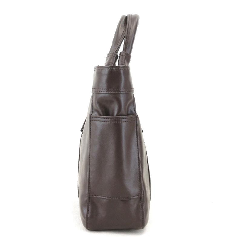 PORTER 美品 ポーター トートバッグ フリースタイル 707-07172 横型トートバッグ FREE STYLE ブラウン 茶 ...