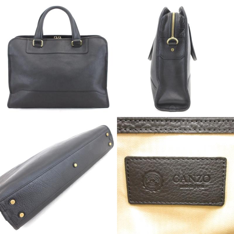 GANZO 未使用 ガンゾ ブリーフケース 7QS-H 57551 2WAYビジネスバッグ レザー 飛騨牛 ブラック 黒 65004296 : クラシック - 通販 - Yahoo!ショッピング